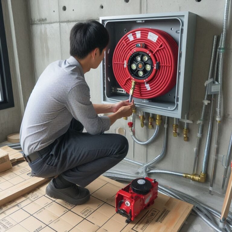 9 Step Guide : Installation of Fire Hose Reel Cabinets
